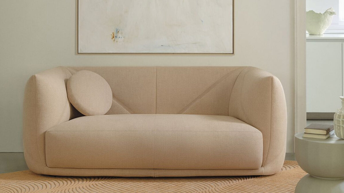 Vela Sofa 'Sails' to Your Living Room With its Simple, Linear Design