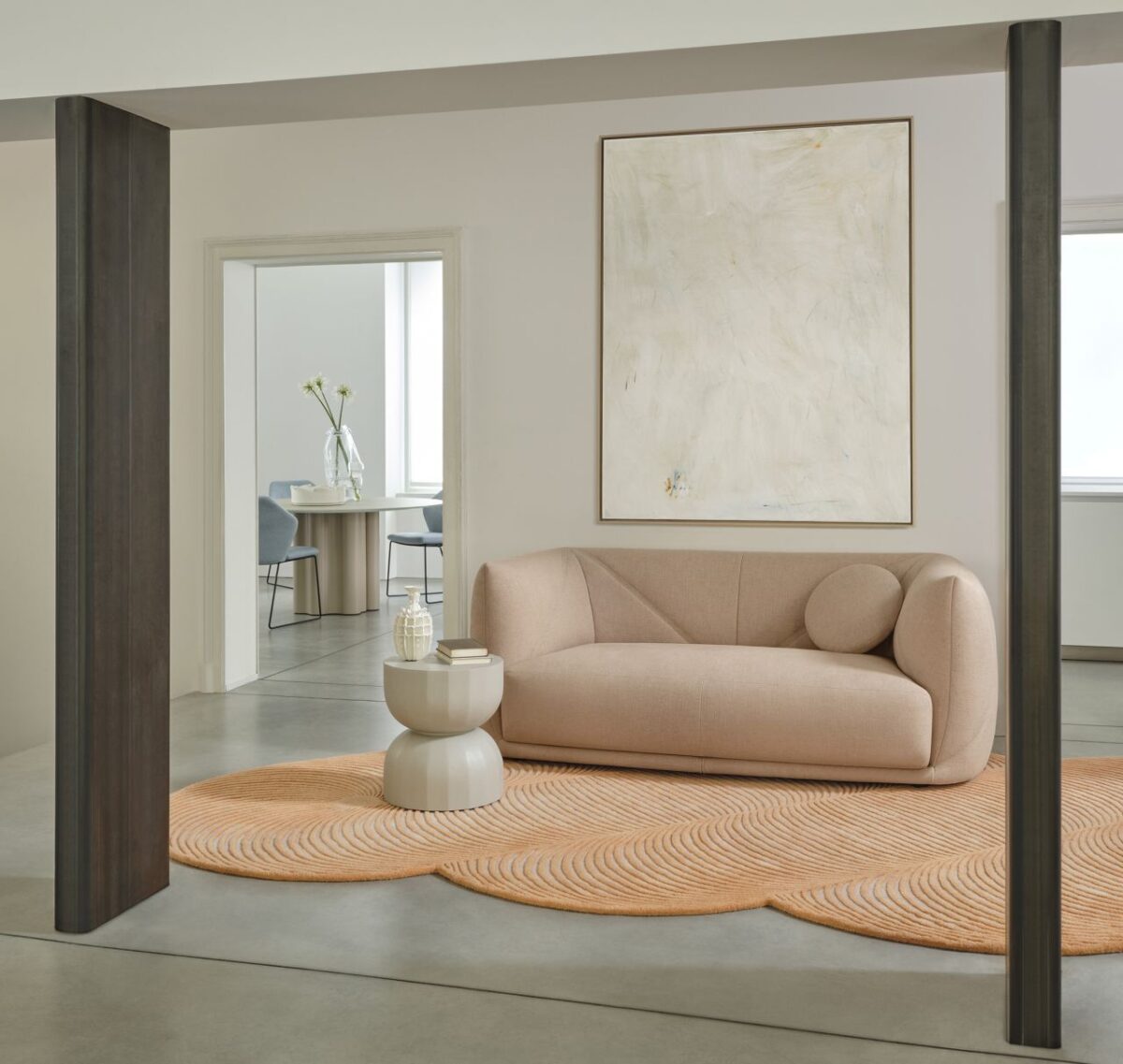 Vela Sofa 'Sails' to Your Living Room With its Simple, Linear Design