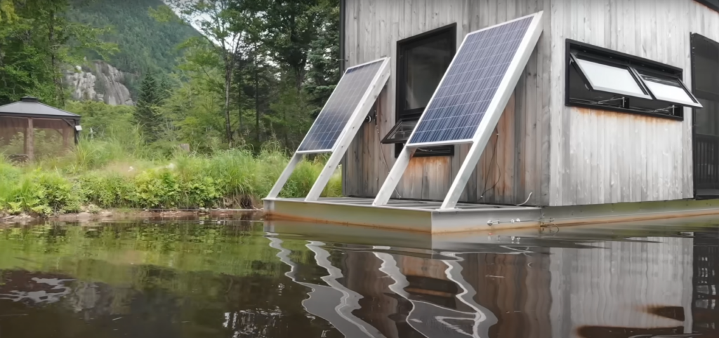 Bora Boreal Floating Tiny House is Off-Grid Retreat in Quebec
