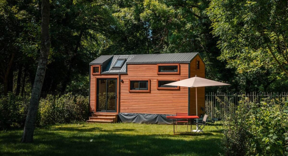 Cabana Wooden Tiny House With Dual Mezzanine Sleeps Four