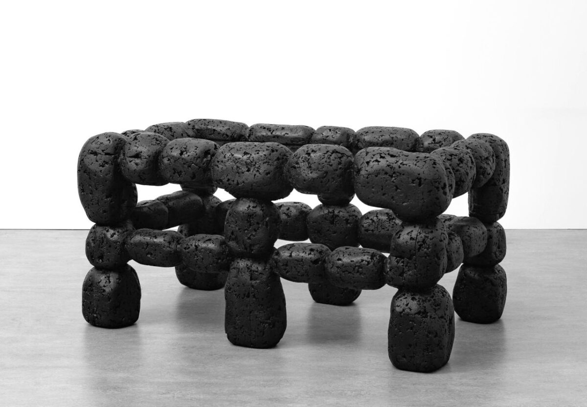 Low-Lying DOL Coffee Table Uses Recyclable Expanded Cork