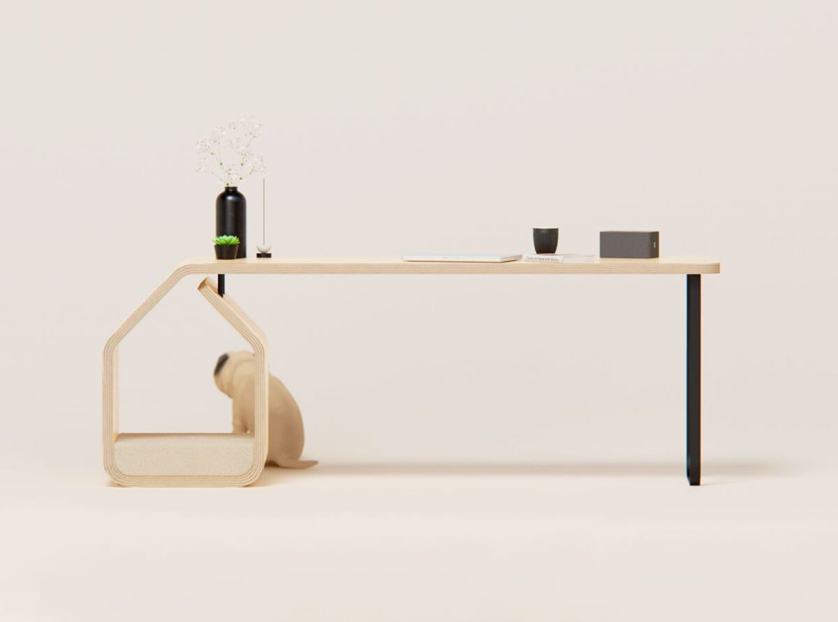 Dog Hut Desk is Multifunctional Furniture With Fit-Anywhere Design