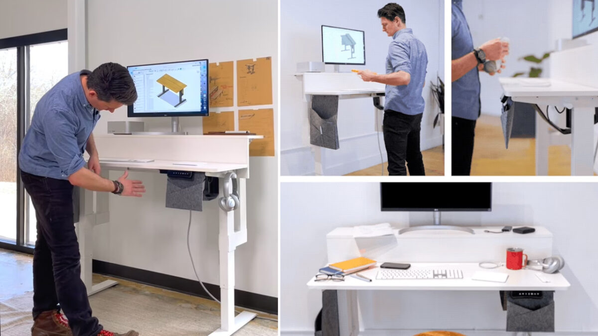 Dual Lift Standing Desk Aligns Effortlessly With Your Needs