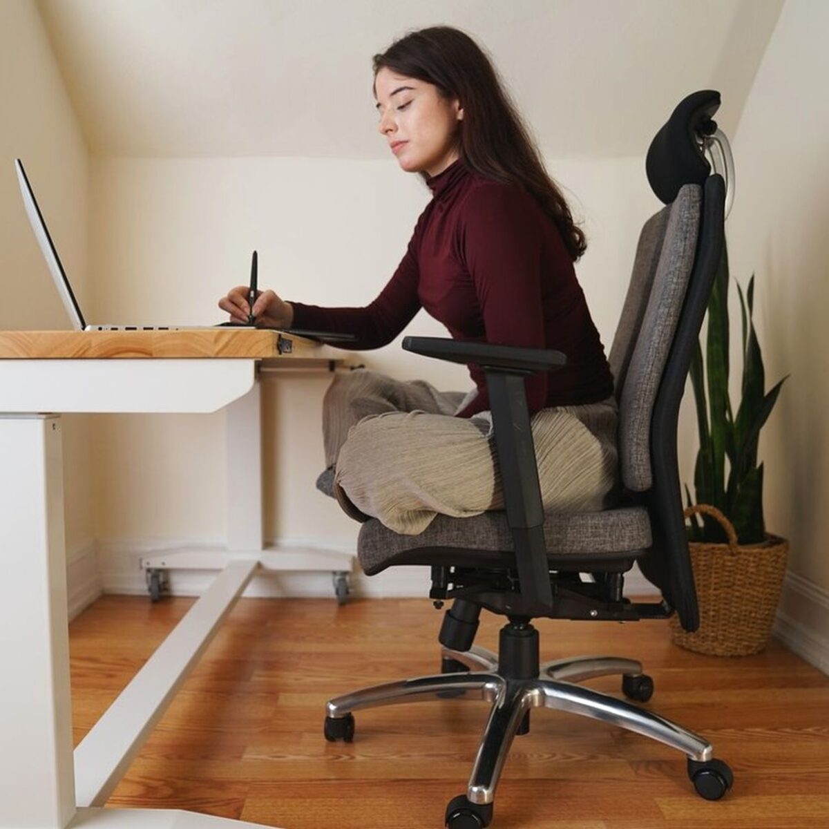 Duo Relief Home Office Chair is Ergonomic Patented Design