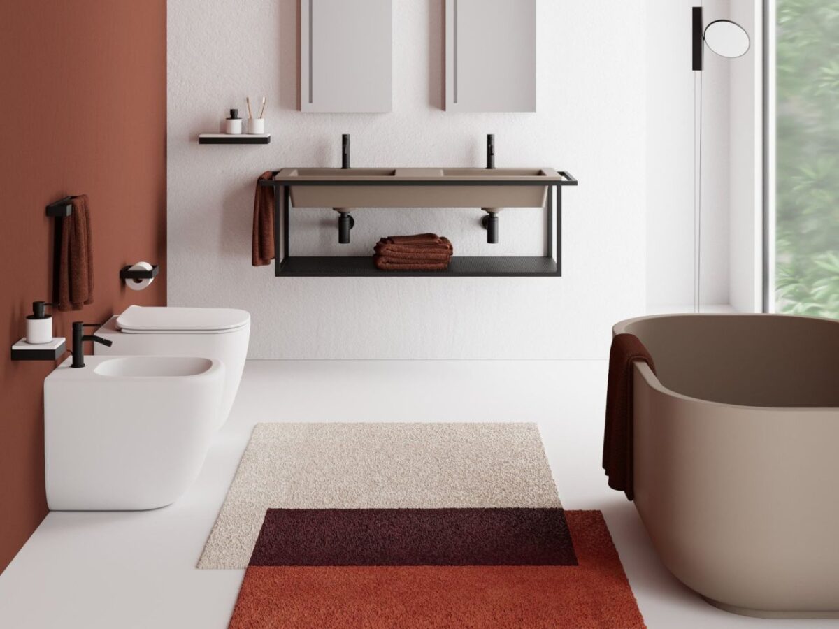 ERA Ceramic Bathroom Collection Exhibits Striking Aesthetics