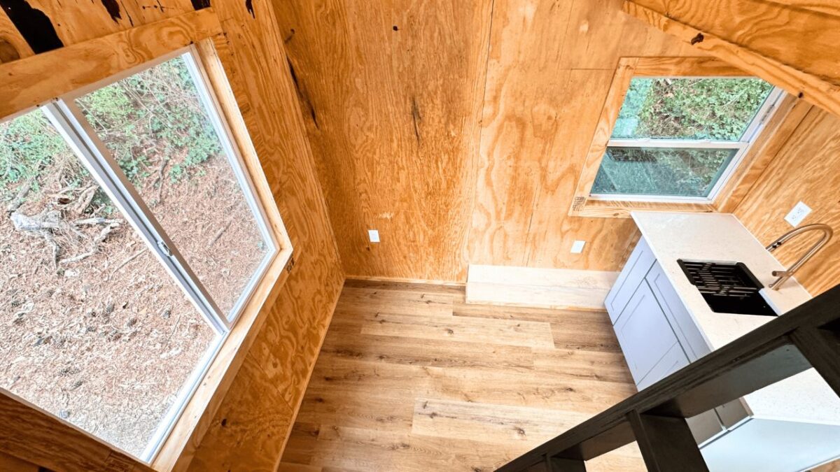 16ft Element is an Old School Tiny House With Loft Bedroom