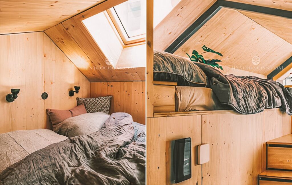 Freeman Tiny House Sleeps up to Eight People in Three Bedrooms