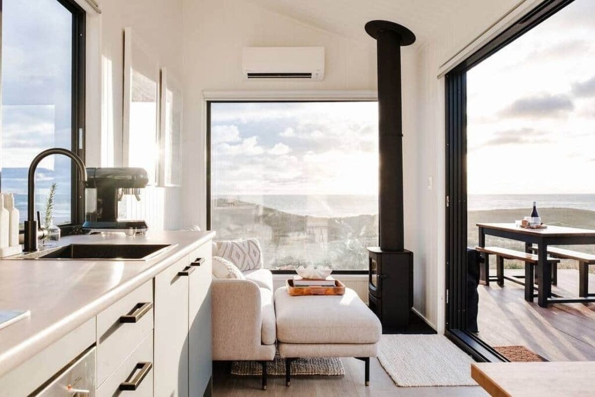Red Rock Tiny House Has Rustic Vibes and Modern Amenities