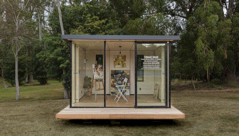 Sleepout Tiny Cabin is Versatile Backyard ADU for All Your Needs