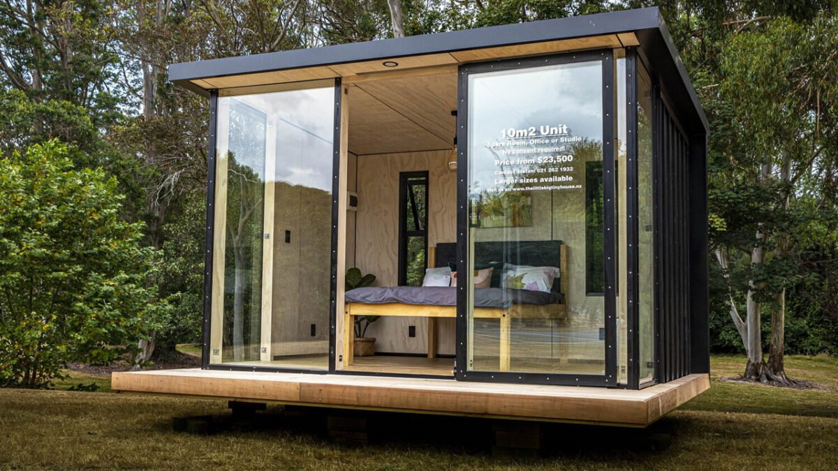 Sleepout Tiny Cabin is Versatile Backyard ADU for All Your Needs