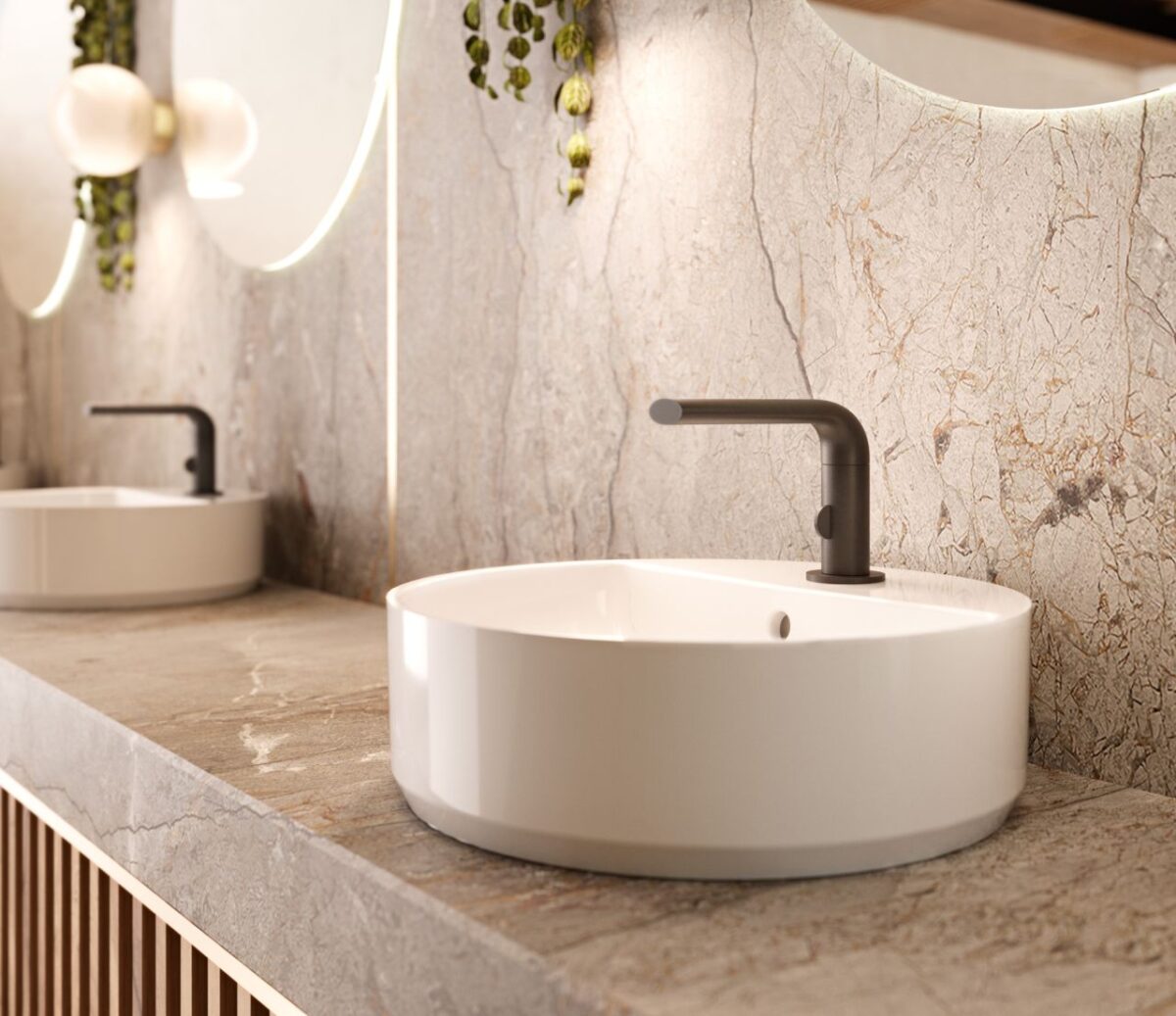 Noken Swan Tap With Eco Design Offers Sustainable Water Use