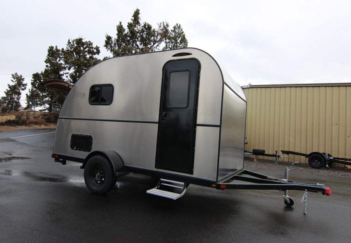 Tall Boy Teardrop Trailer With Bunk Beds That Convert Into Lounge