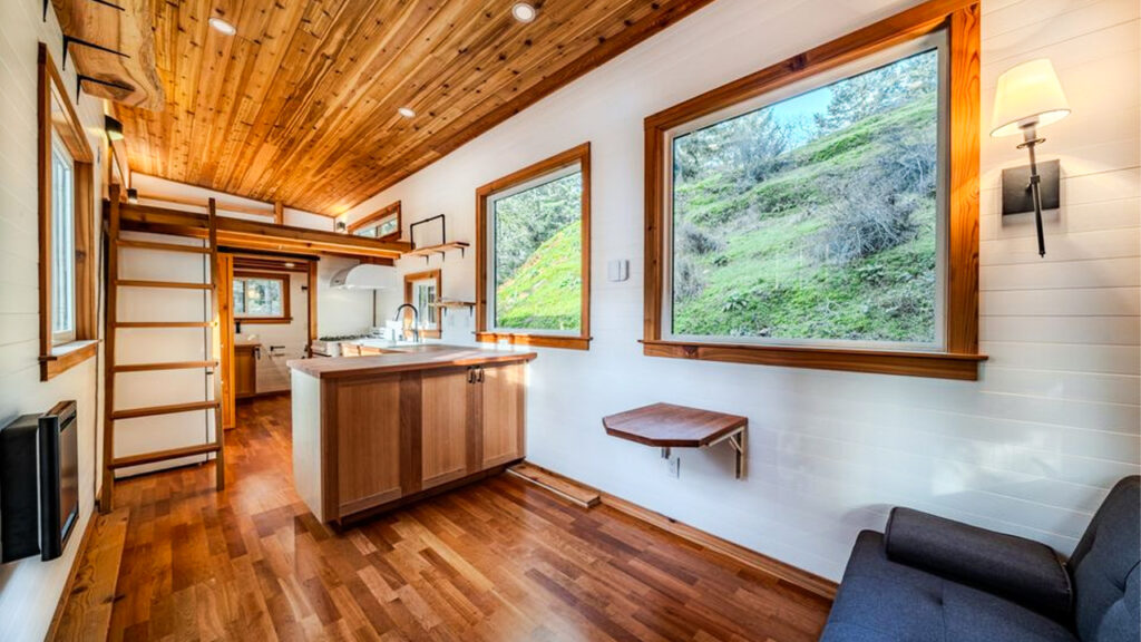 Custom Tiny House Exhibits Immaculate Woodwork