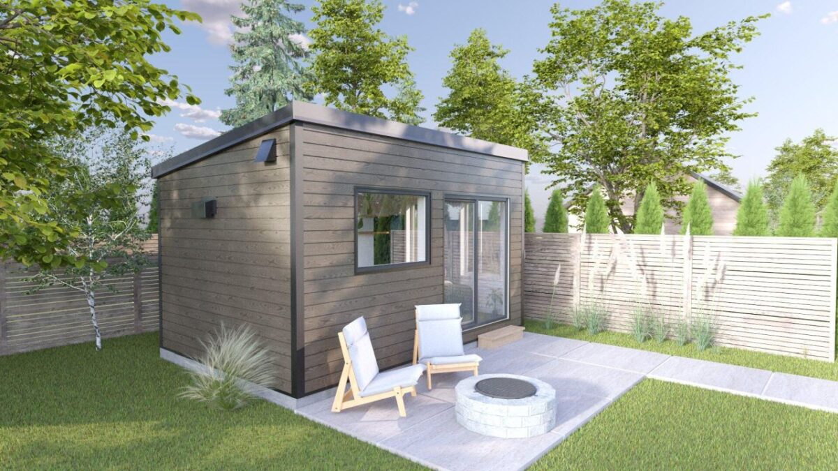 $70K ADU Mini 16 is Your Perfectly Downsized Backyard Dwelling