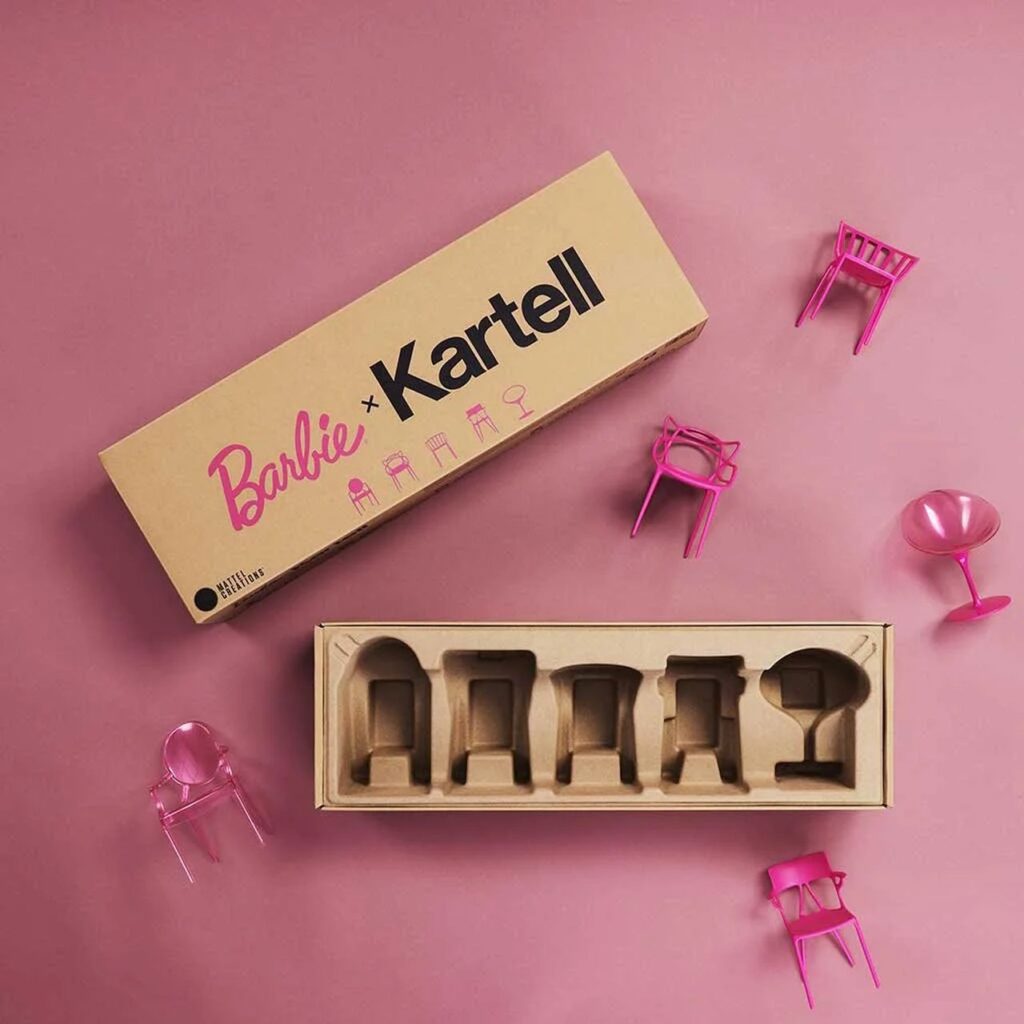 Barbie x Kartell Collection Sports Pink Chairs to Jazz up Interiors