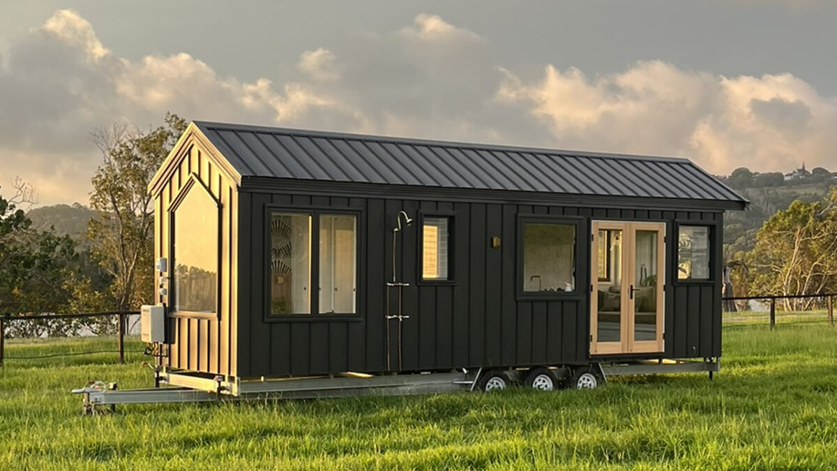 Cottage is an Incredible Tiny Home Featuring Main-Level Bedroom