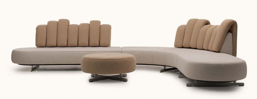 Collina Sofa With Moveable Backrest is Ultimate Conversation Starter