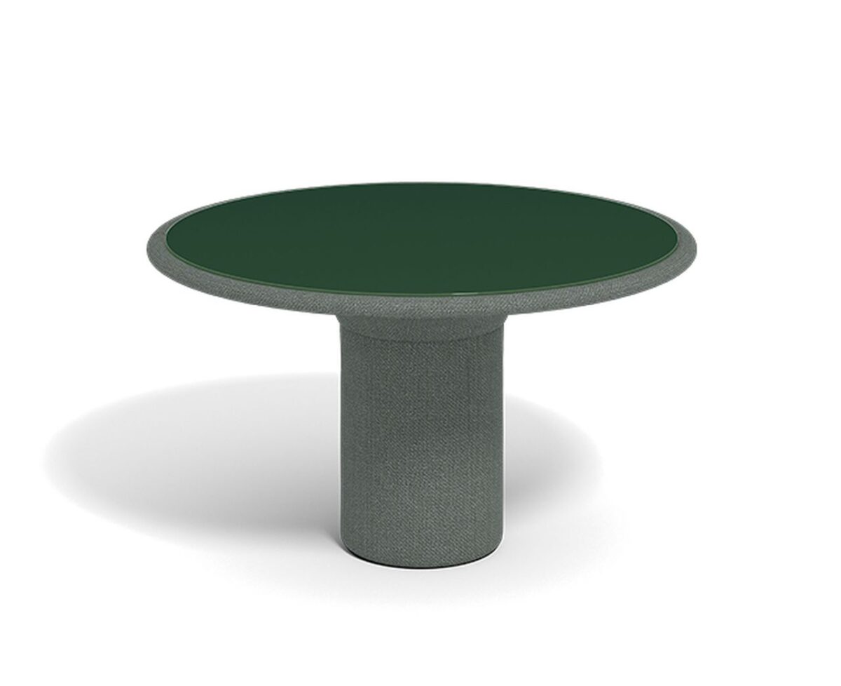 Echo Table Flaunts Detachable Top and Upholstered Stem