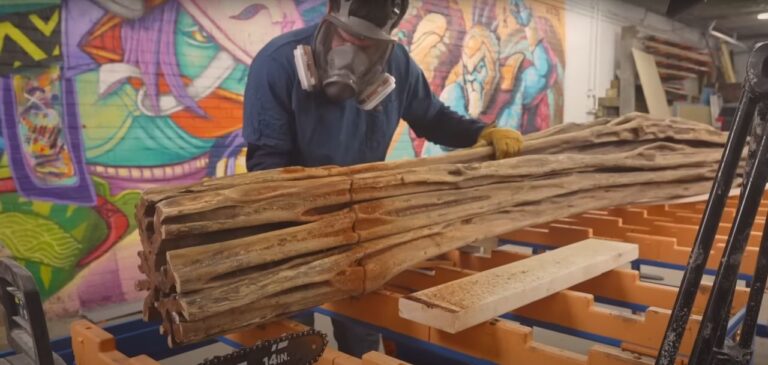 Swamp Wood Epoxy Table Sports Unique Mangrove Root Profile