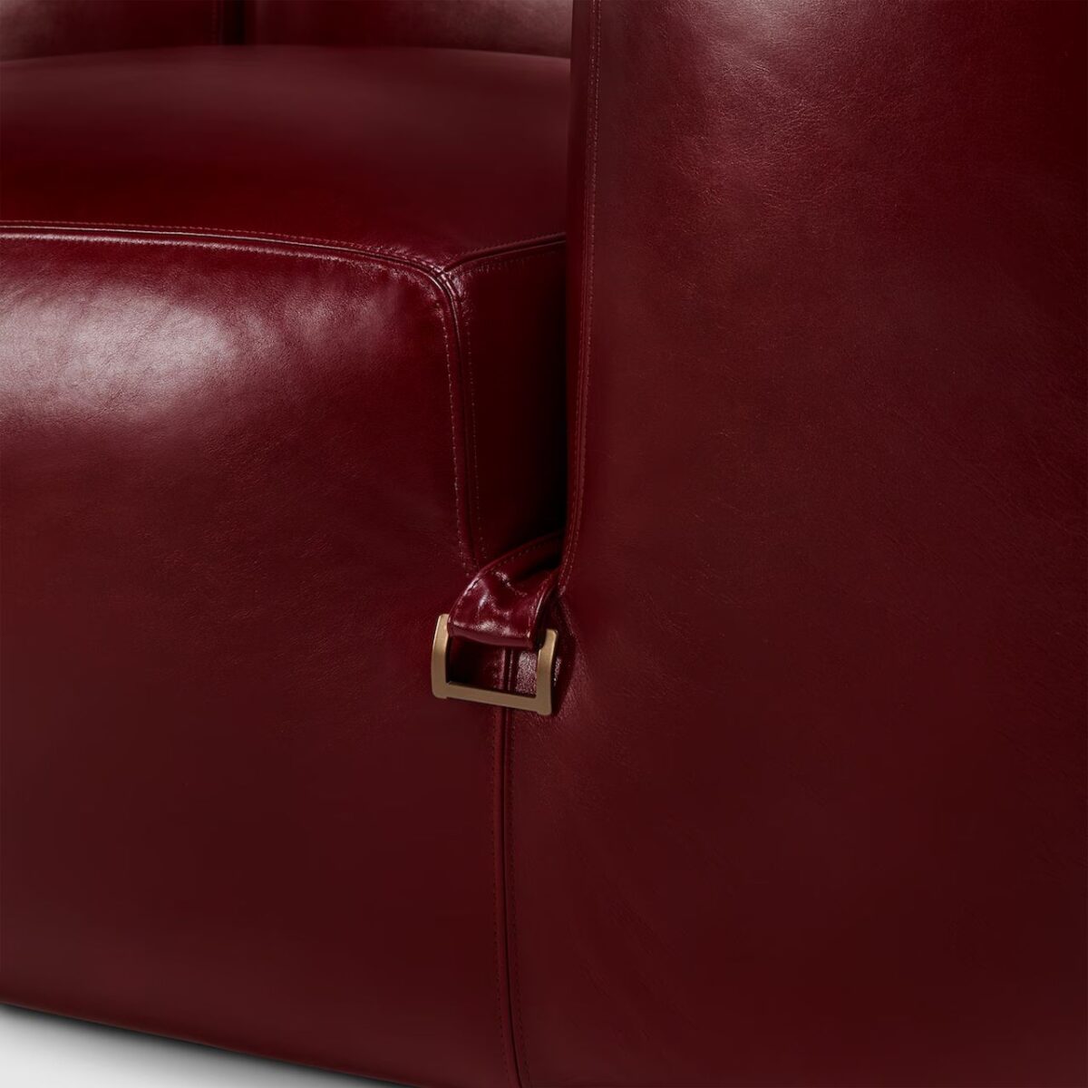 Gucci x Mario Bellini Bring Le Mura Sofa in Signature Rosso Ancora
