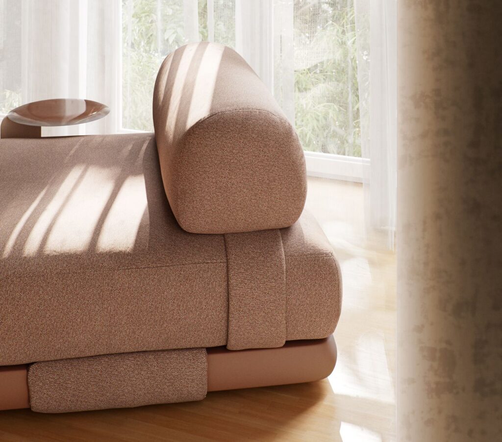 Kettal Insula Modular Sofa Offers Multiple Backrest Configurations