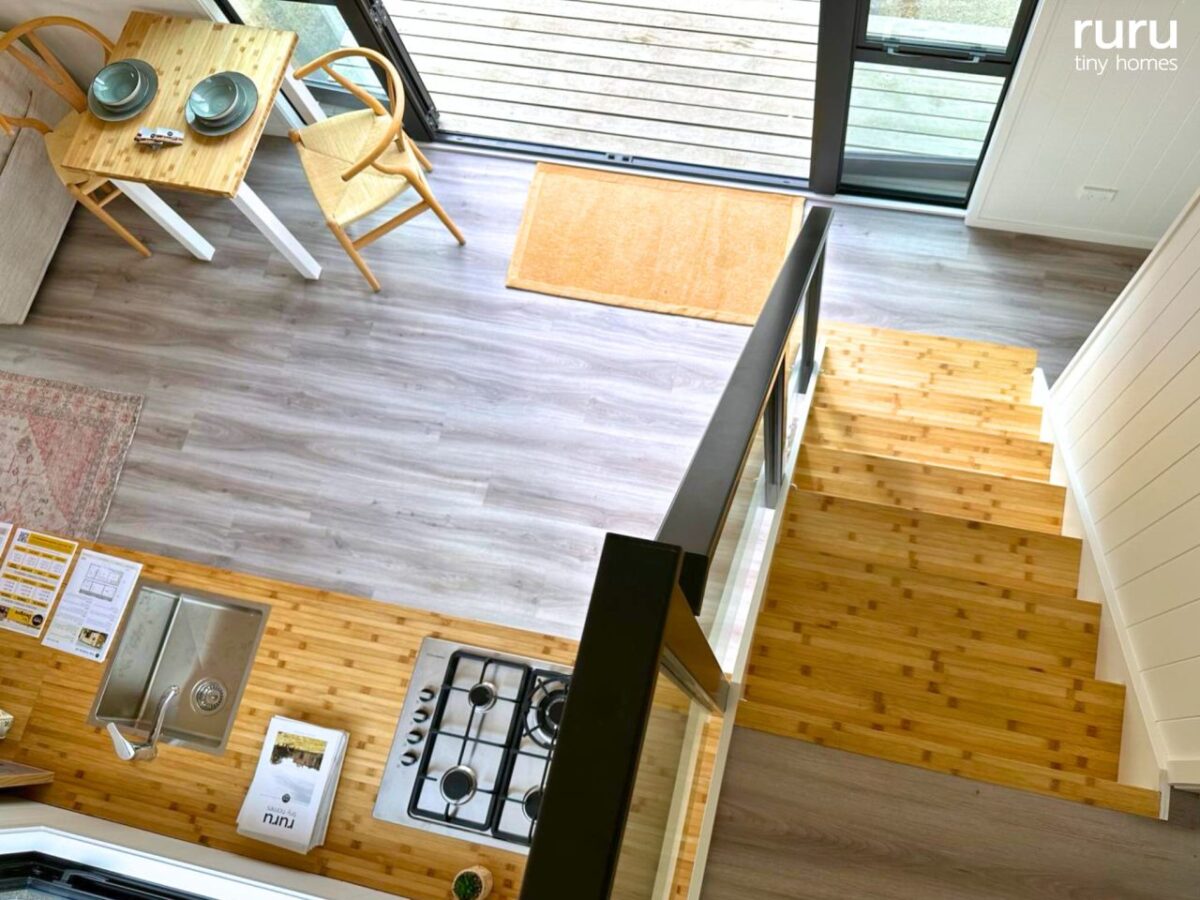 Kaka Tiny House has Gigantic Loft You Can Turn Into Jack and Jill Bedroom