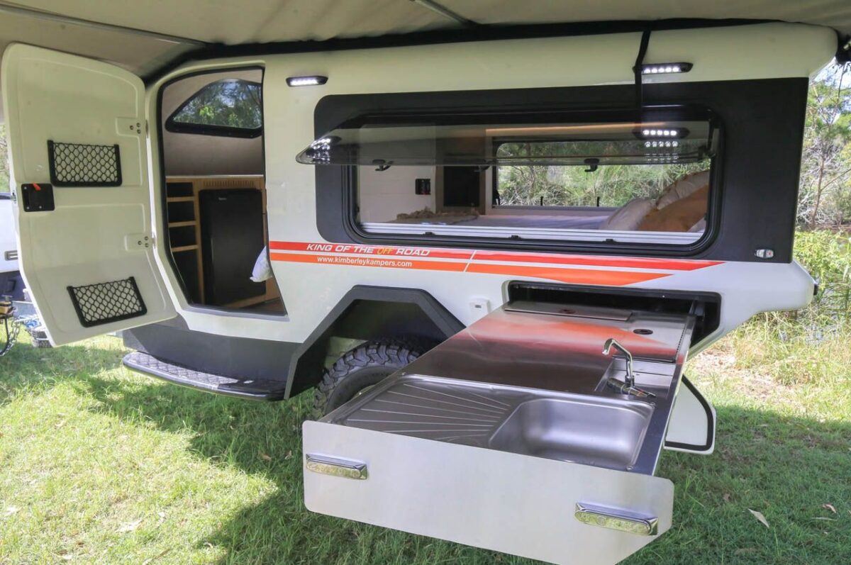 Kube Teardrop Trailer is Comfort-Packed Off-Grid Vehicle