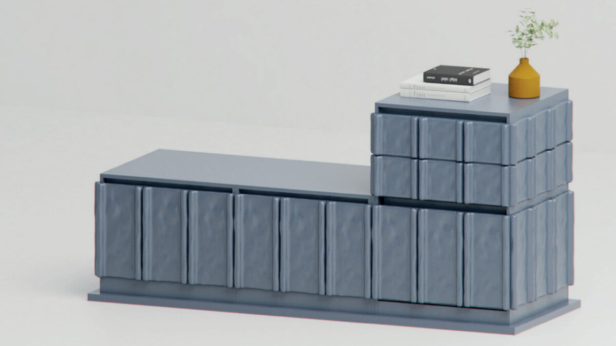 Mantle Modular Cabinet is Undercounter Convertible Fridge in Hiding