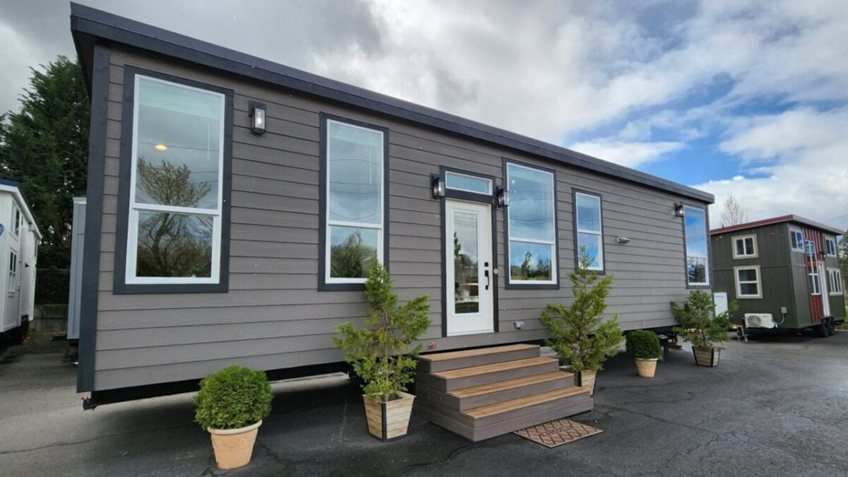 Olivia Summit Tiny House Boasts Two Main-Floor Bedrooms
