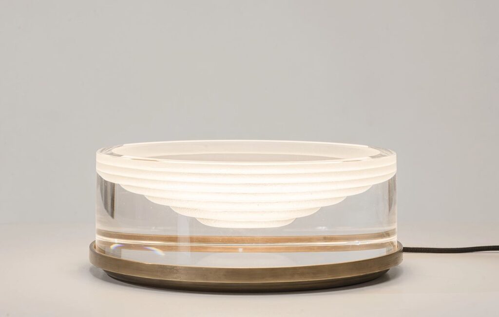 Port Light Series Uses Charm of Refraction With Reversible Spiral Forms