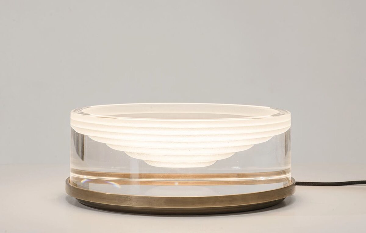 Port Light Series Uses Charm of Refraction With Reversible Spiral Forms