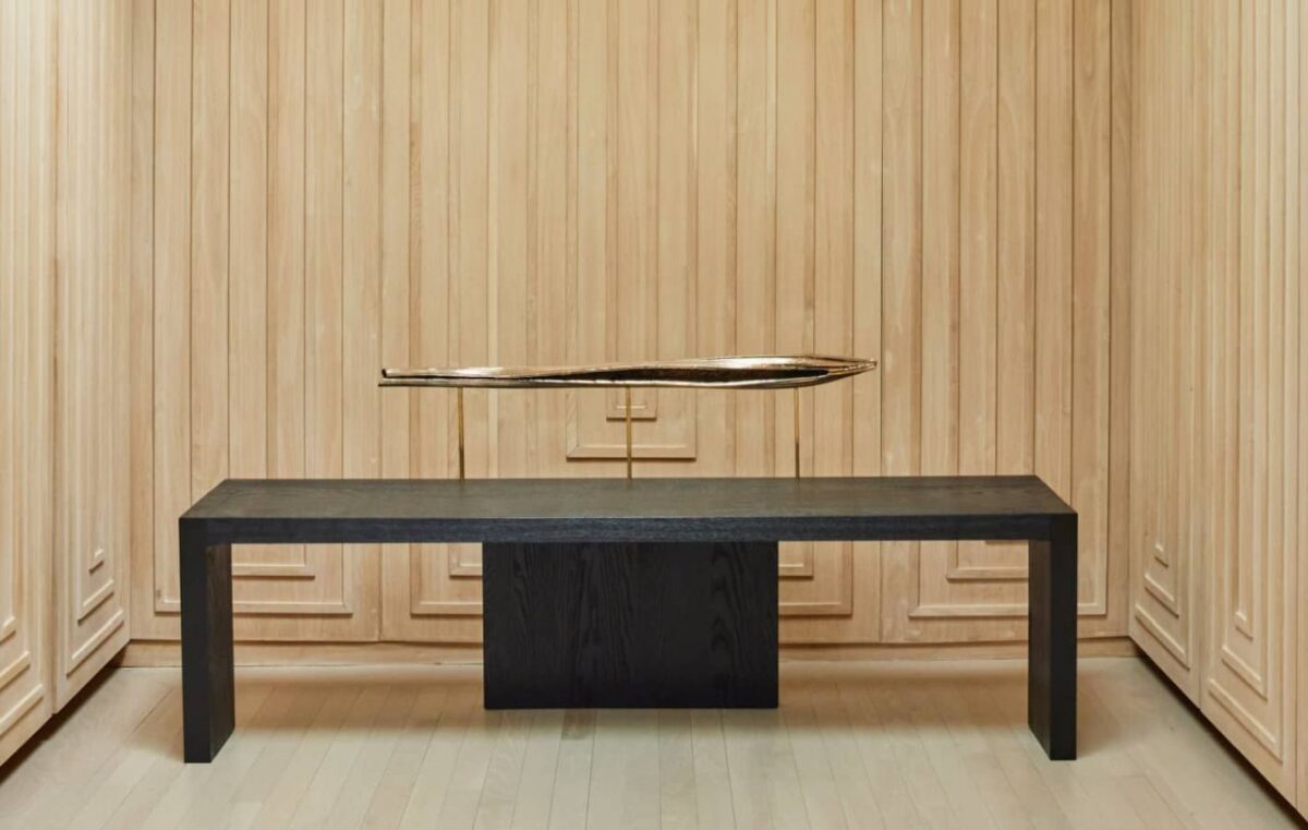 Seed Bench Takes Sculptural Form With Suspended Date Palm