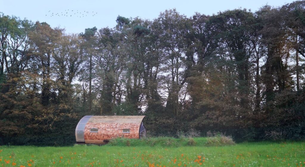 Off-Grid Monocoque Tiny House Takes Shape From WWII Planes