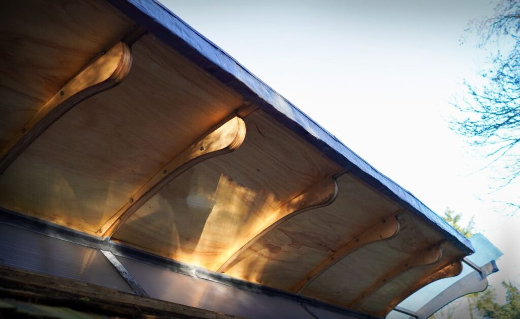 Off-Grid Monocoque Tiny House Takes Shape From WWII Planes