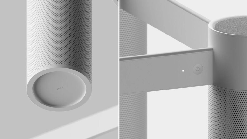 LG Verre Coffee Table Conceals Home Audio System in Its Legs
