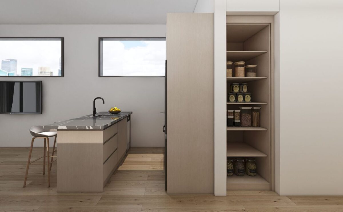 Wedge Tiny House is Made From Reused Snow Fences