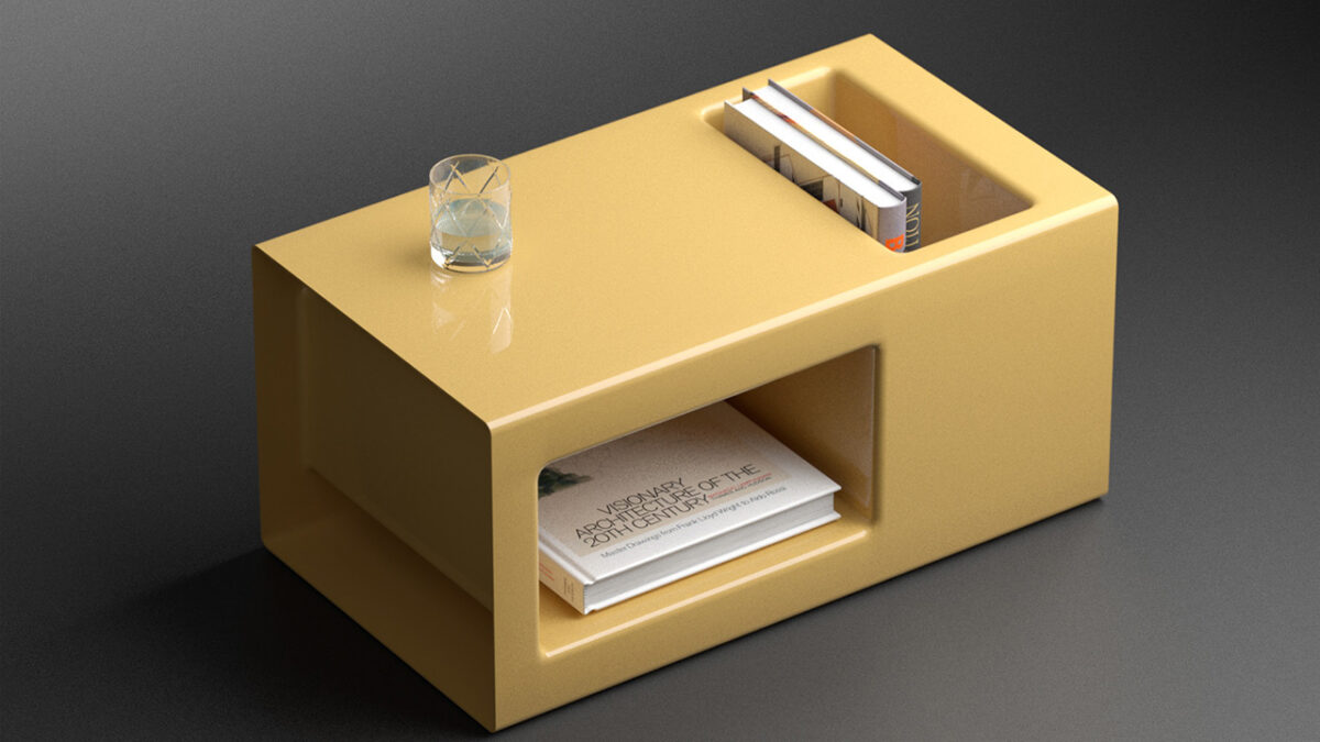 Wormhole Coffee Table Makes use of Quaint Interspaces