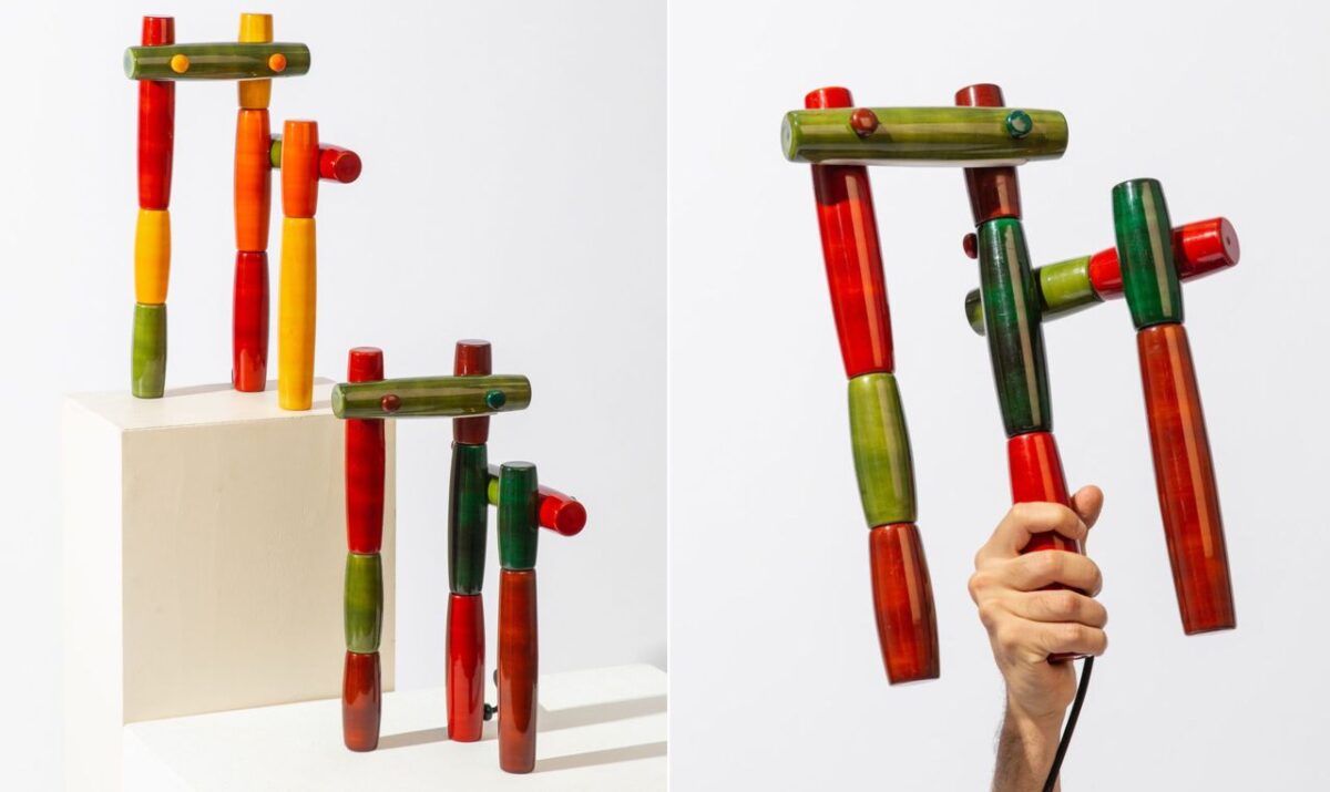 Atike Lamps Made From Ivory Wood Pay Homage to South Asian Heritage