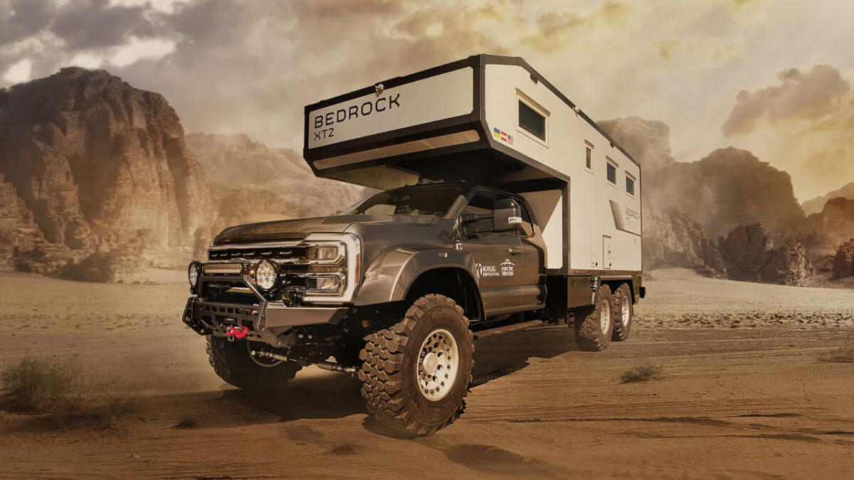 Bedrock XT2 Motorhome Celebrates Expedition With Off-Grid Capabilities