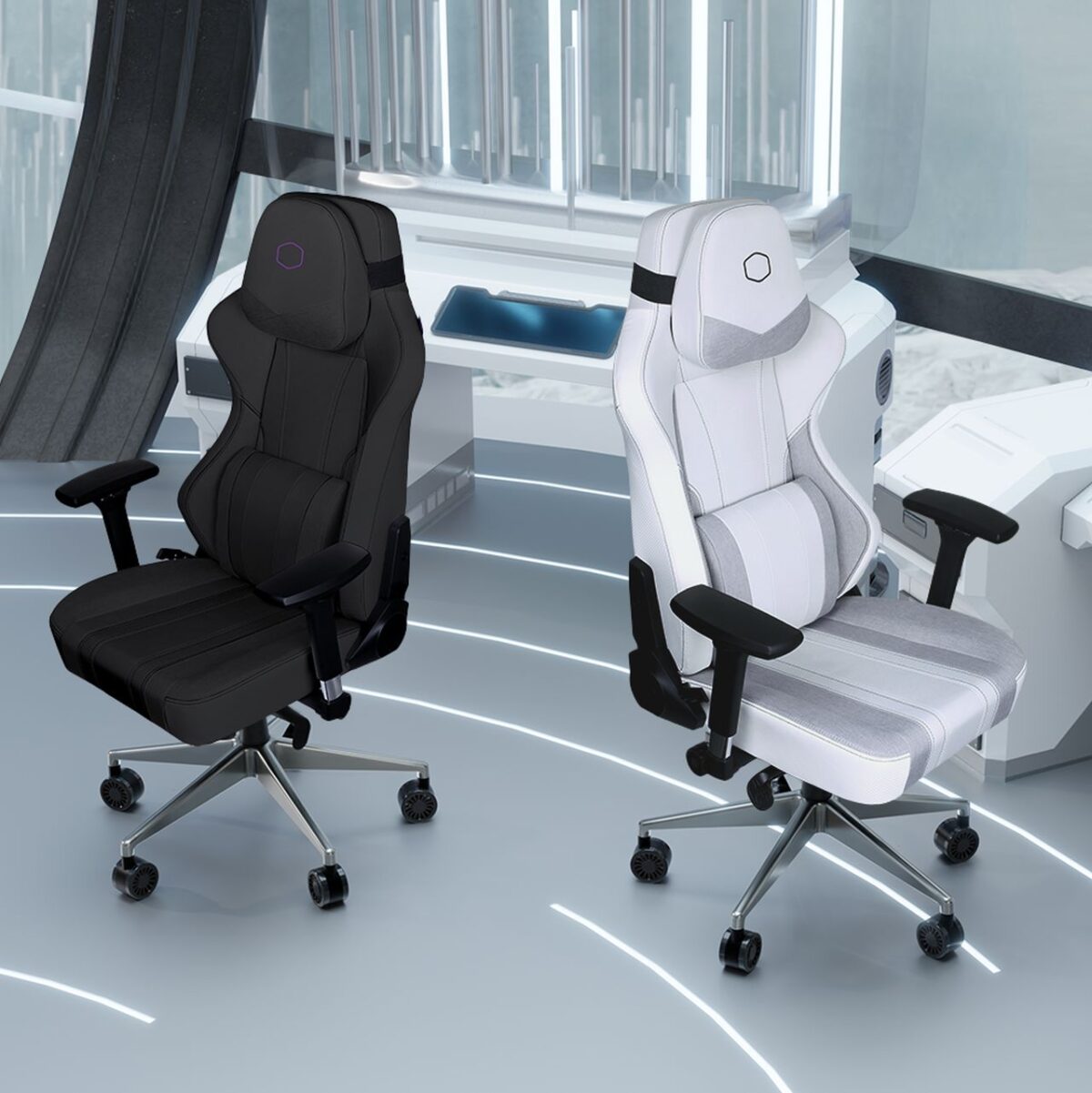 Cooler Master X2C and R3C Gaming Chairs Keep You Cool