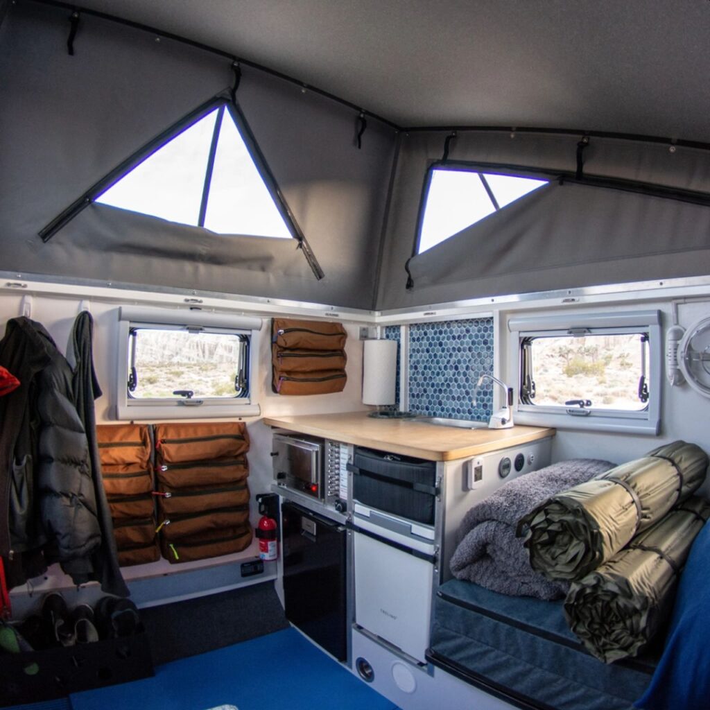 Ex Aerospace Engineers Build Lightweight DIY Overland Camper