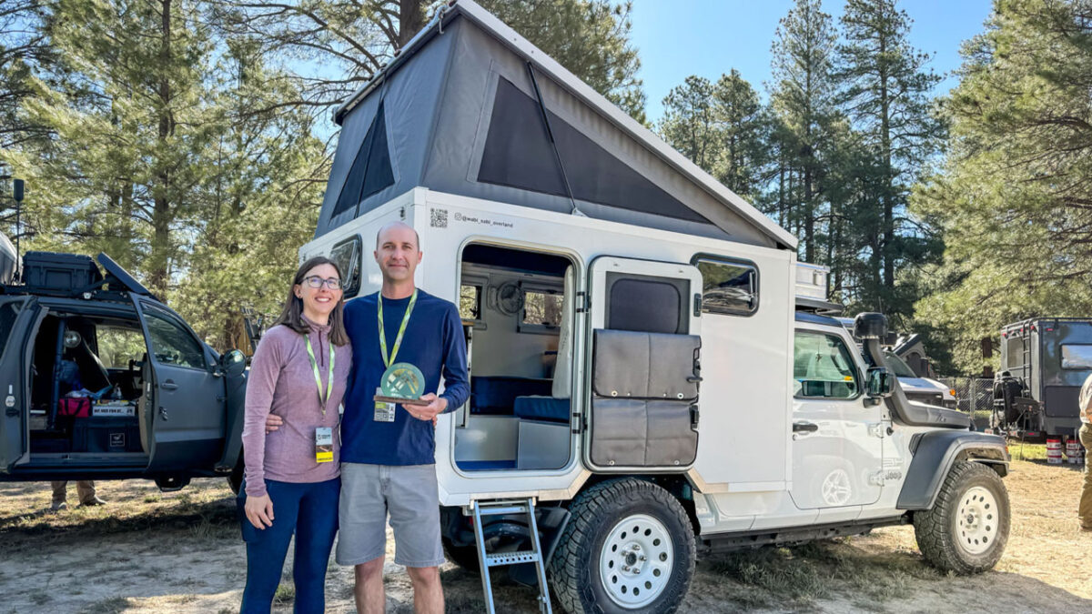 Ex Aerospace Engineers Build Lightweight DIY Overland Camper
