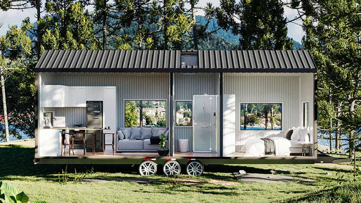 Single-Floor Daly is Nifty Tiny House for Small Families