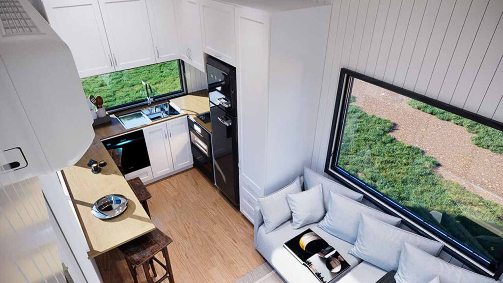 Single-Floor Daly is Nifty Tiny House for Small Families
