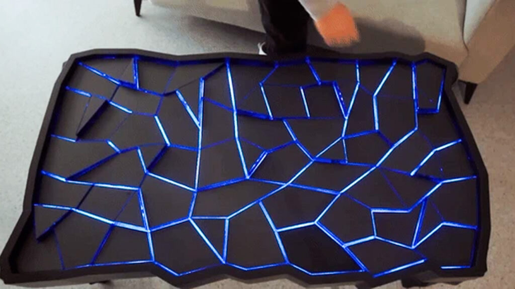 Interactive EnigmaSurface Table Comes to Life Upon Touch