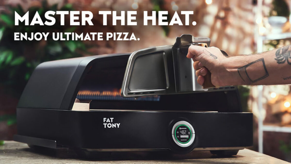 Fat Tony Gas-Powered Pizza Oven Lets You Nail Perfect Slice of Naples