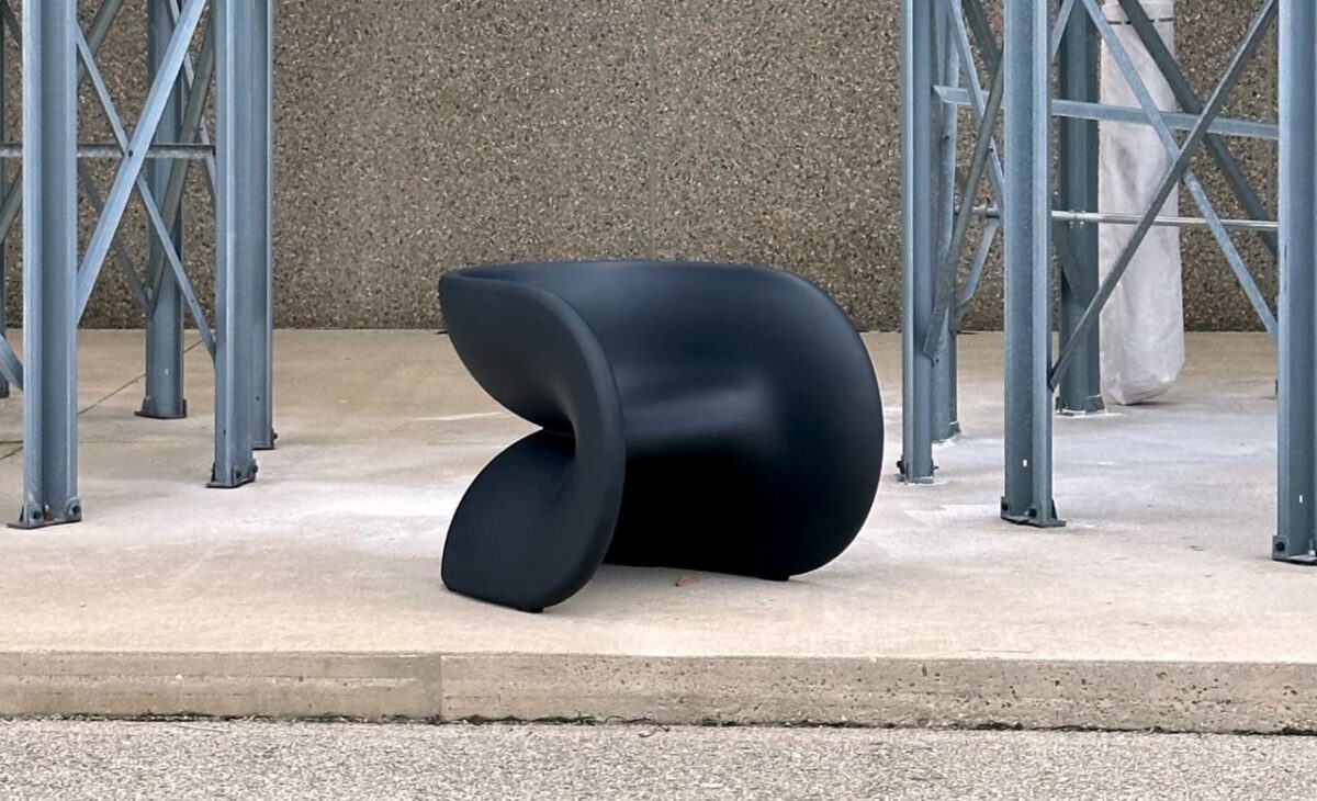 Fortune Chair Takes Pinched Circle Shape From Fortune Cookies