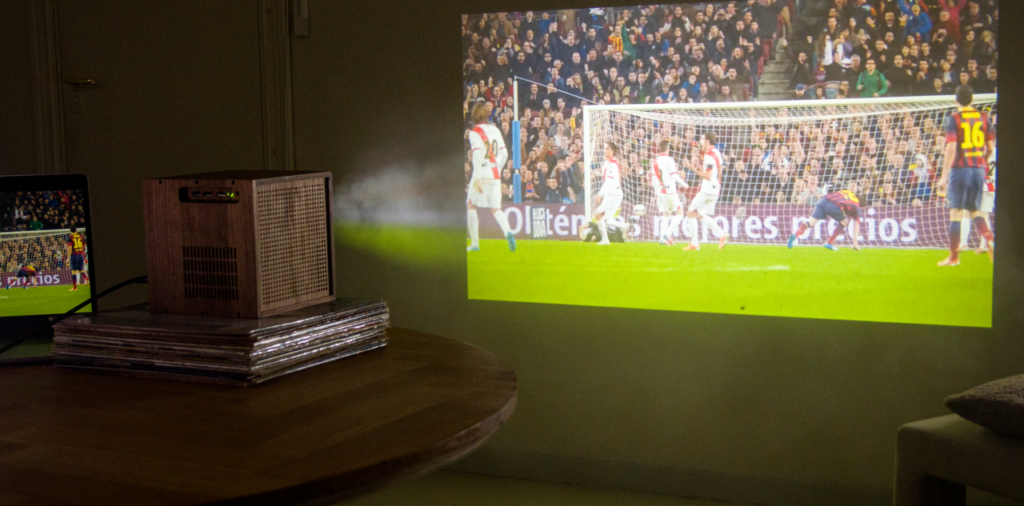 LightBoks: First Wooden Projector to Style-up Home Entertainment