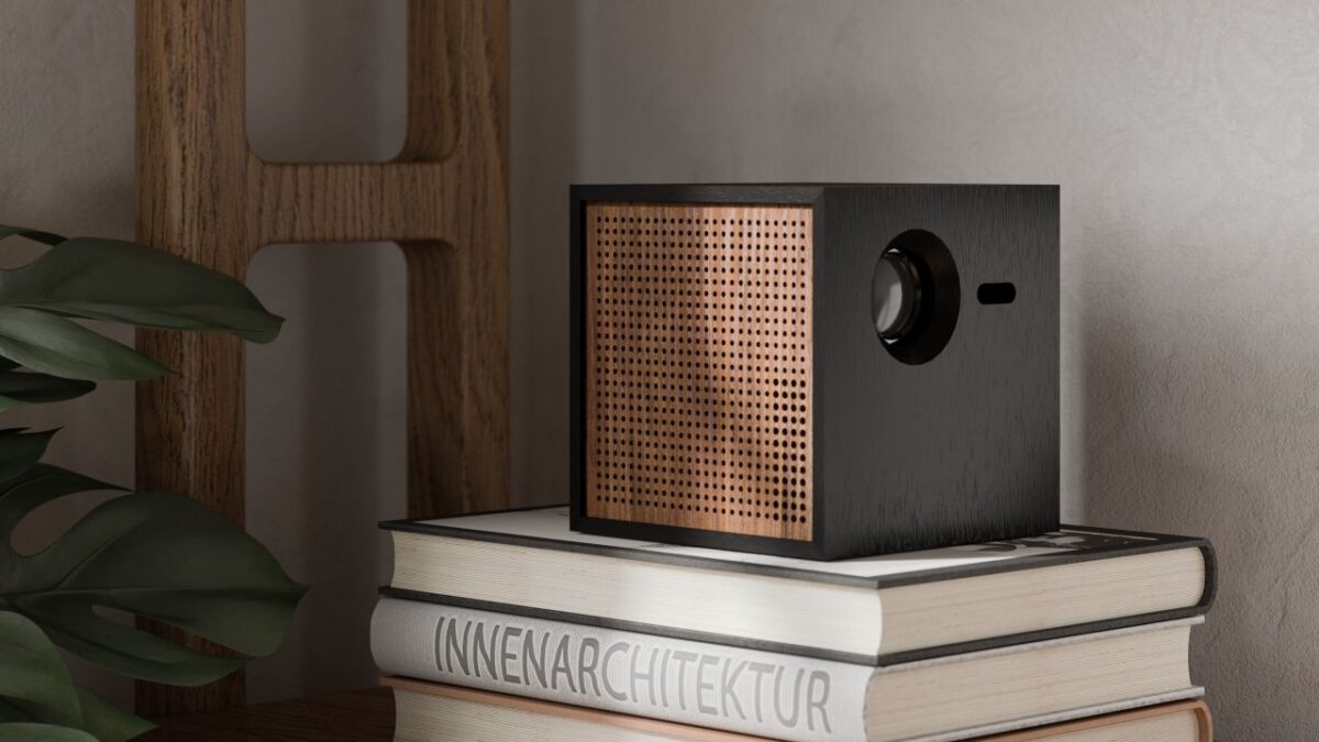 LightBoks: First Wooden Projector to Style-up Home Entertainment