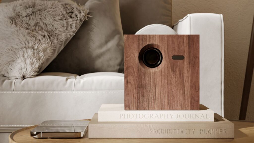 LightBoks: First Wooden Projector to Style-up Home Entertainment